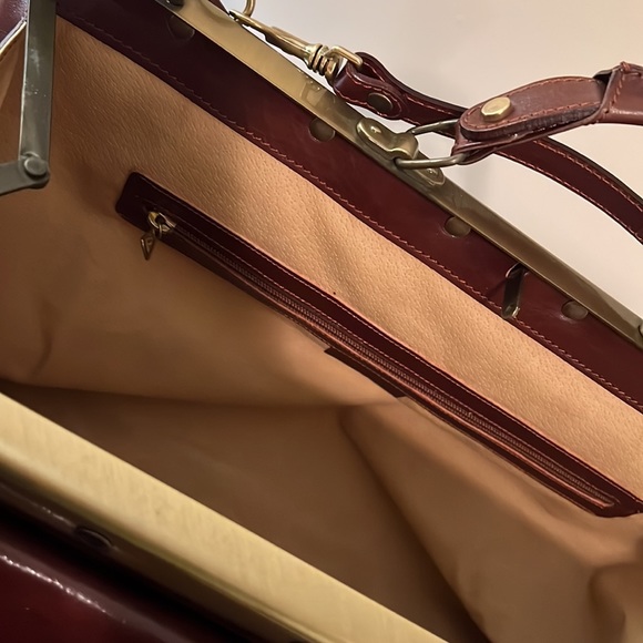 Bags | Vintage Robe Di Firenze Leather Doctors Bag | Poshmark